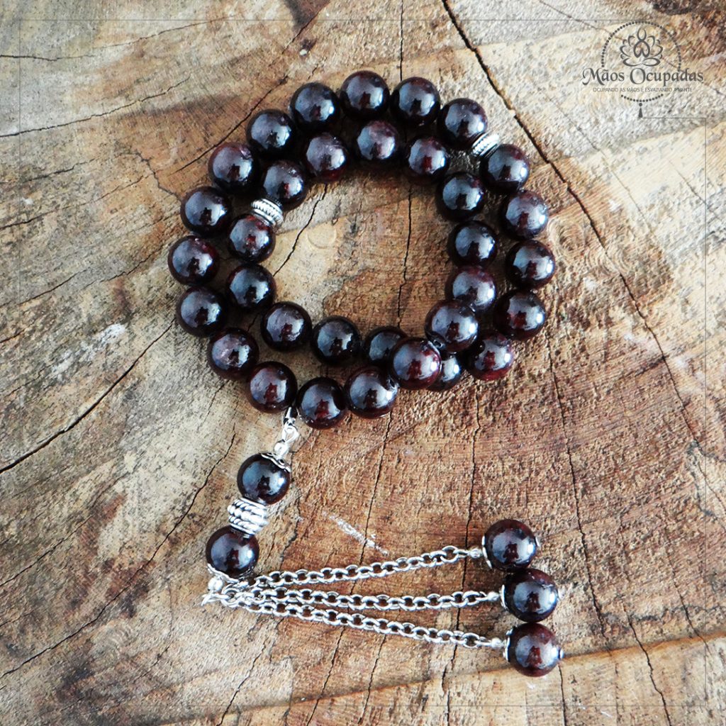 Masbaha de 33 contas com granada - Mãos Ocupadas